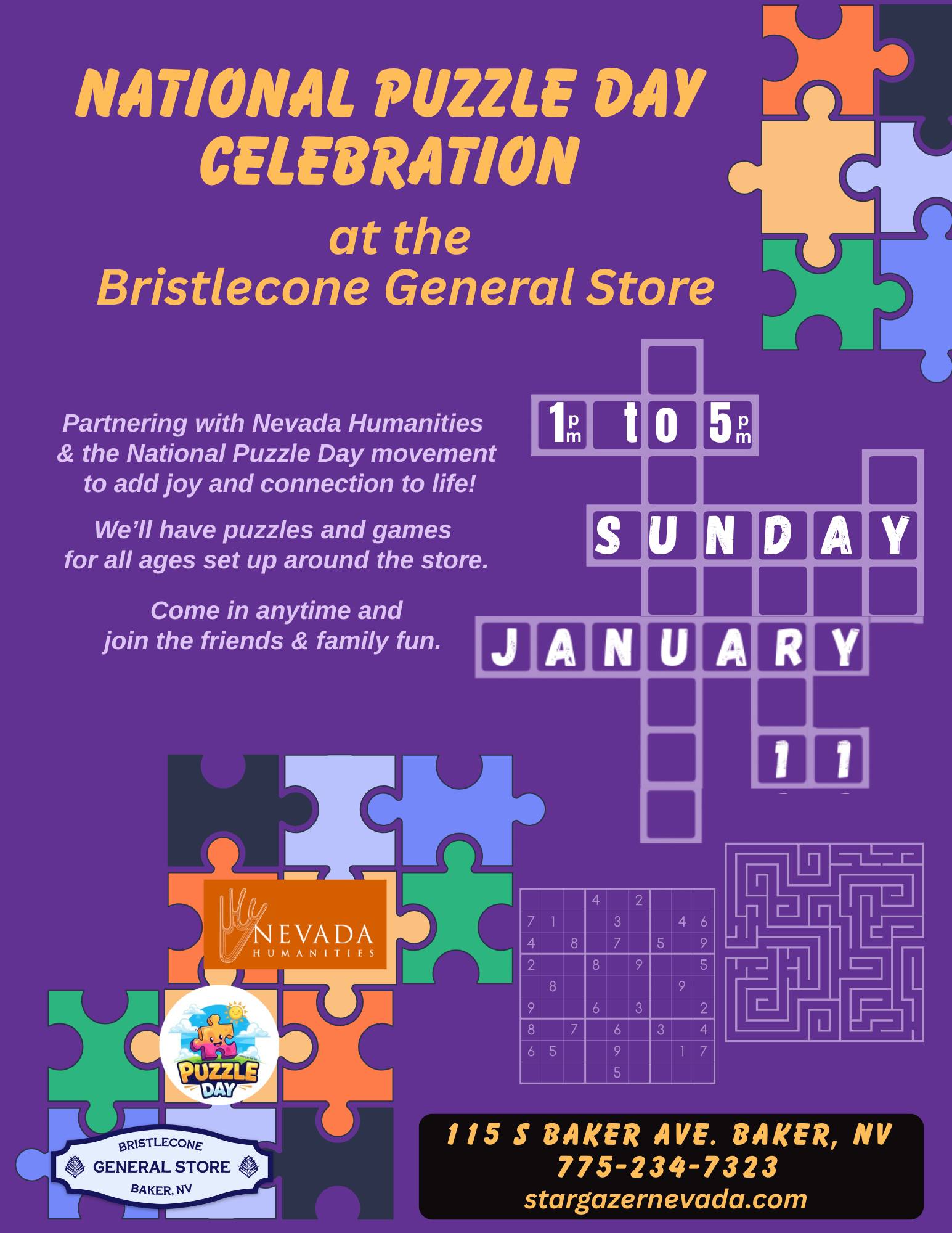 National Puzzle Day Celebration - Welcome To Ely