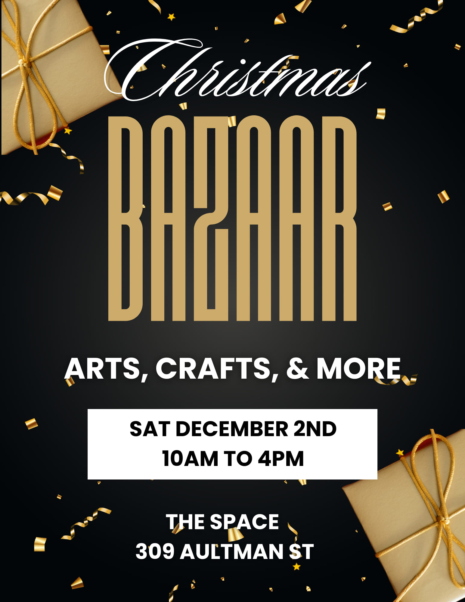 Christmas Bazaar at The Space - Welcome To Ely